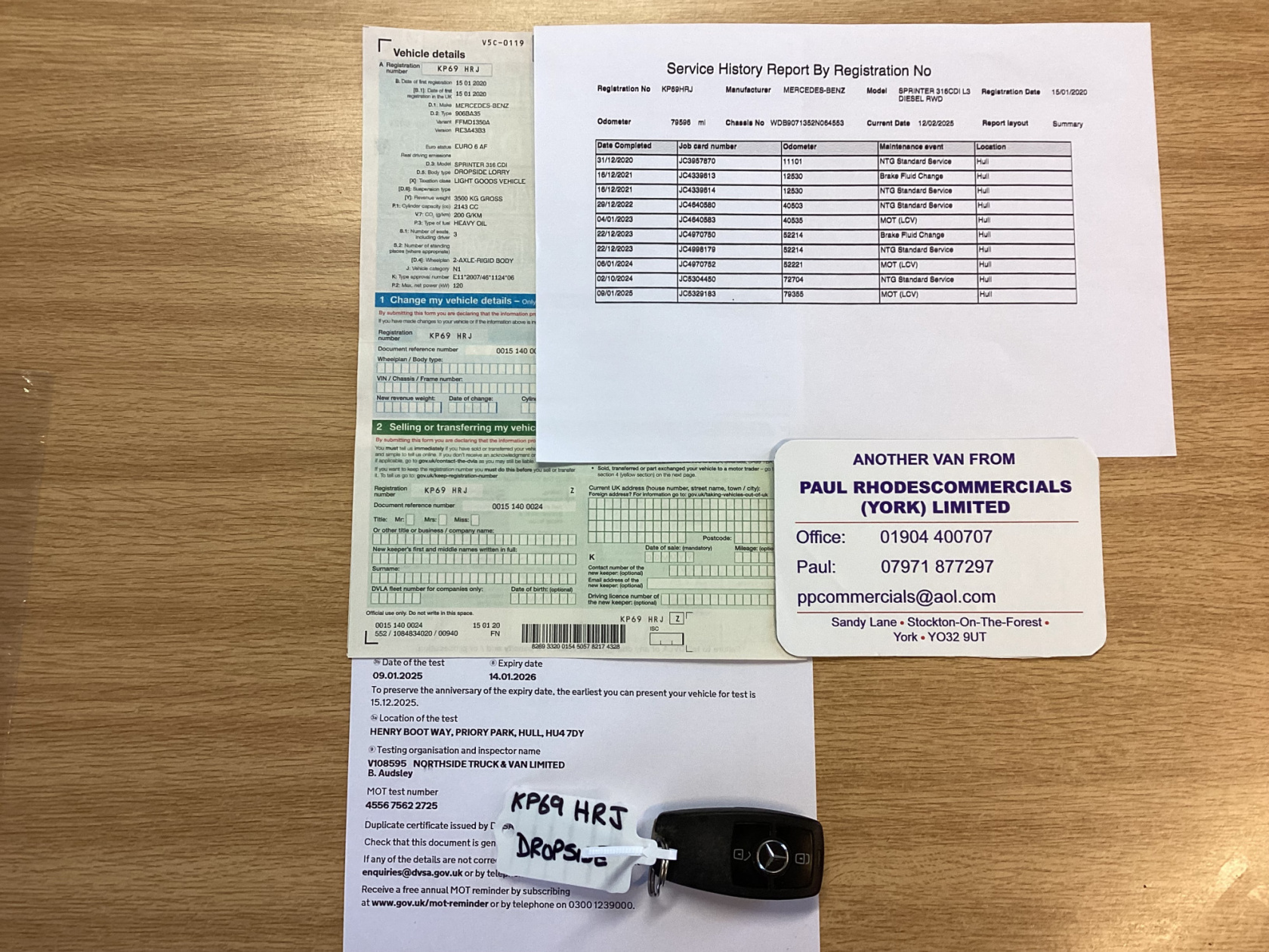 *2020* MERCEDES BENZ SPRINTER DROP -SIDE PICK-UP 316 CDI - Paul Rhodes ...